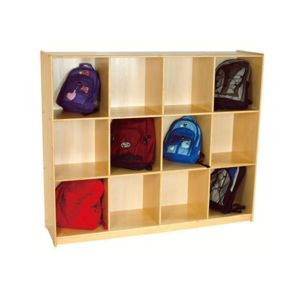 12-Cubby Bag Storage Unit – Early Years Furniture Outlet