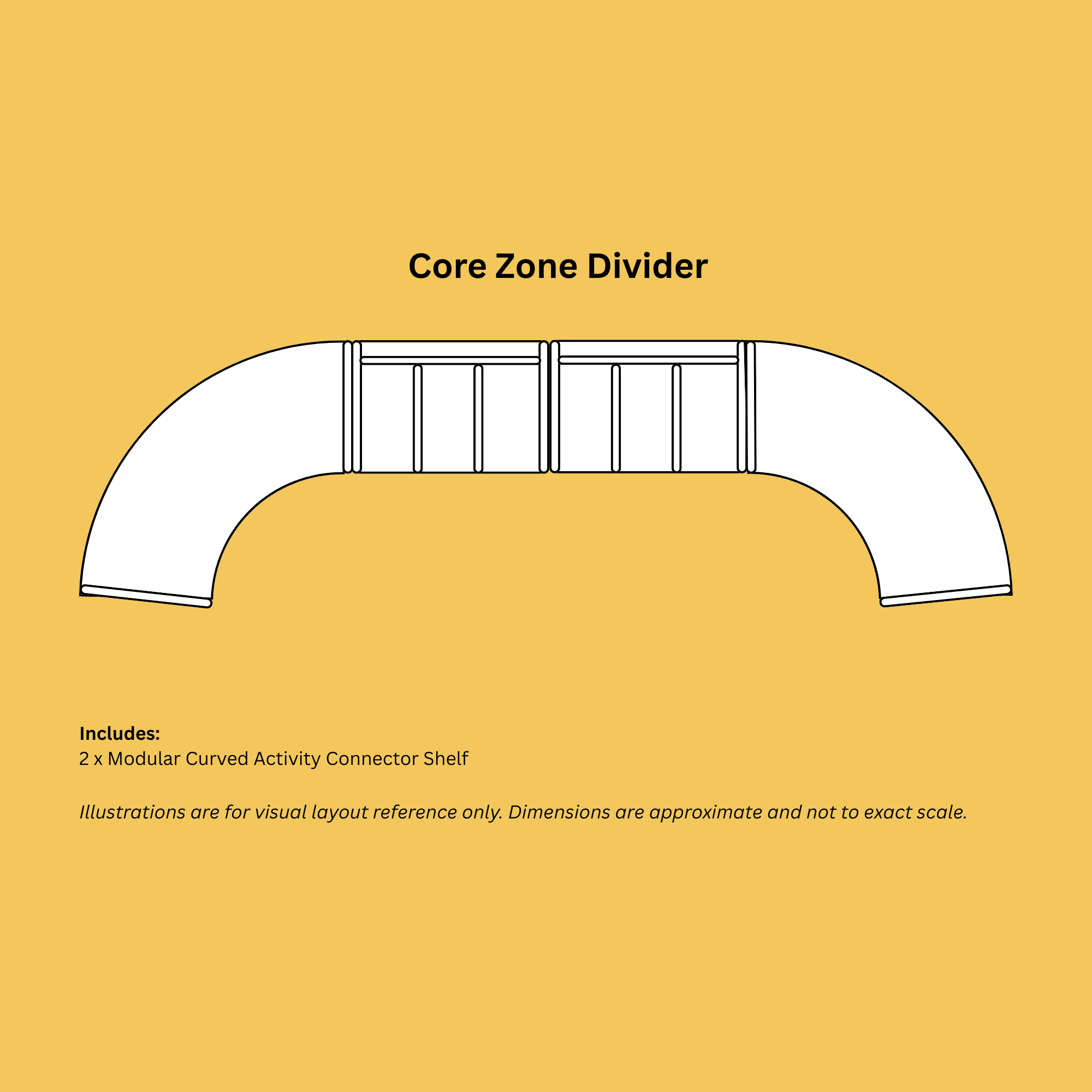 Core Zone Divider – Early Years Furniture Outlet